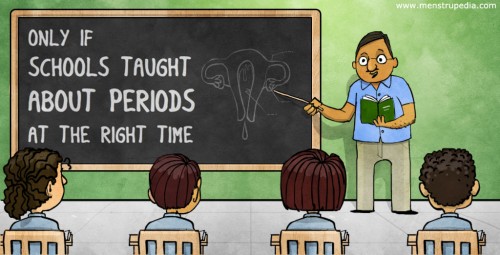 Menstrupedia Blog Only If Schools Taught About Periods At The Right