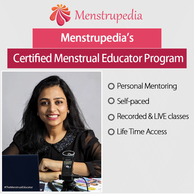 Become Menstrupedia Certified Menstrual Educator