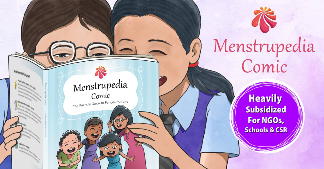 Heavily Subsidized books for NGOs/Schools/CSR - Menstrupedia Blog
